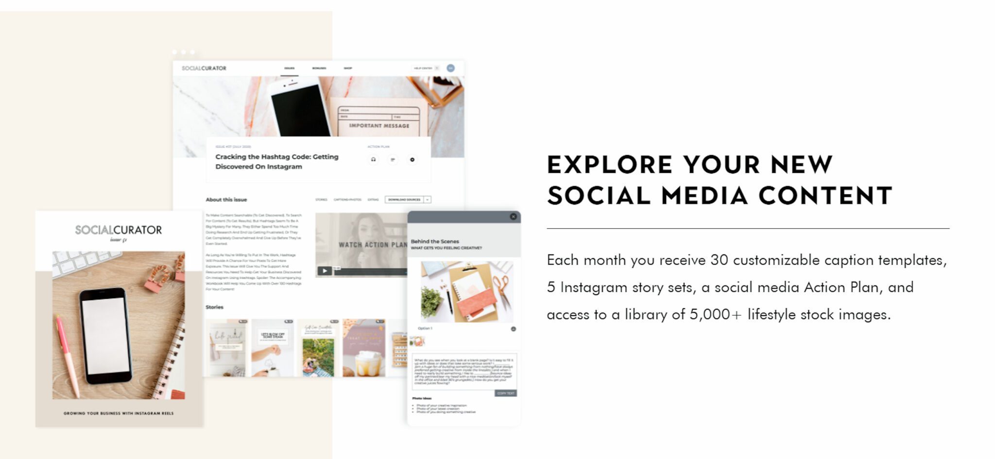 Discover Social Curator - Keep Creating Fun